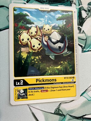 Pickmons BT10-003 U Digimon CCG | Xros Encounter Near Mint English | eBay
