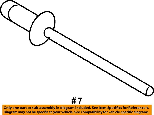 Genuine Volvo Window Regulator Rivet 30640780 for sale online | eBay