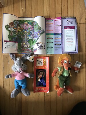 NWT Disney Parks Exclusive Brer Rabbit Brer Fox Plush Set Splash ...