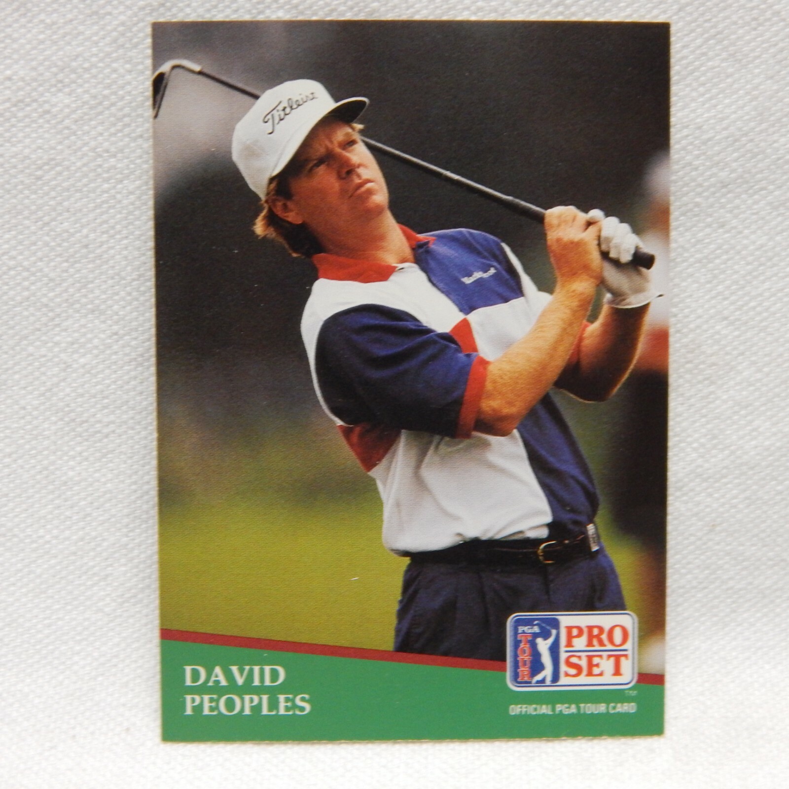 DAVID PEOPLES PGA TOUR TRADING CARD | eBay