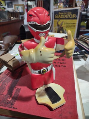 Rare Vintage RED Power Ranger CUP HOLDER HEI Mighty Morphin Power ...
