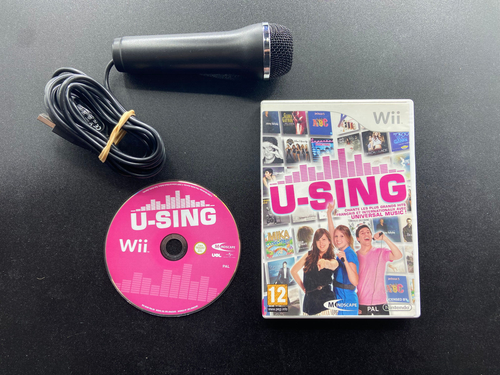 Jeu U-Sing + Micro Nintendo Wii en boite | eBay