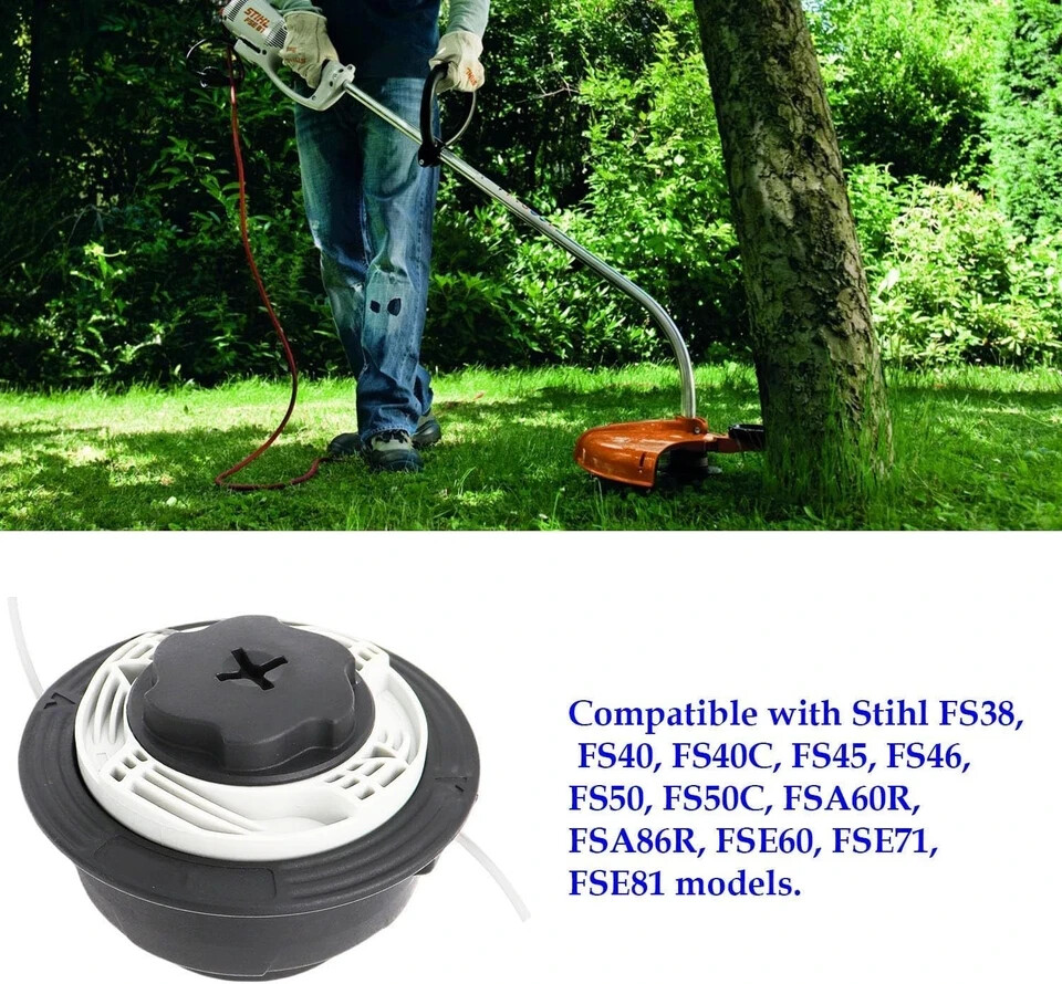 C6-2 String Trimmer Head for Stihl FS38 FS40 FS40C FS45 FS46 FS50 FS50C ...
