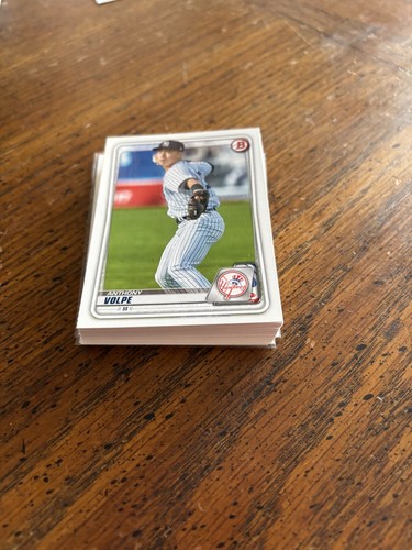 22x Lot 2020 Bowman Draft Anthony Volpe Paper Prospect lot of 22 #BD ...