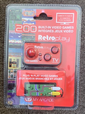 Retroplay Controller My Arcade 200 Built In Video Games New Sealed | eBay