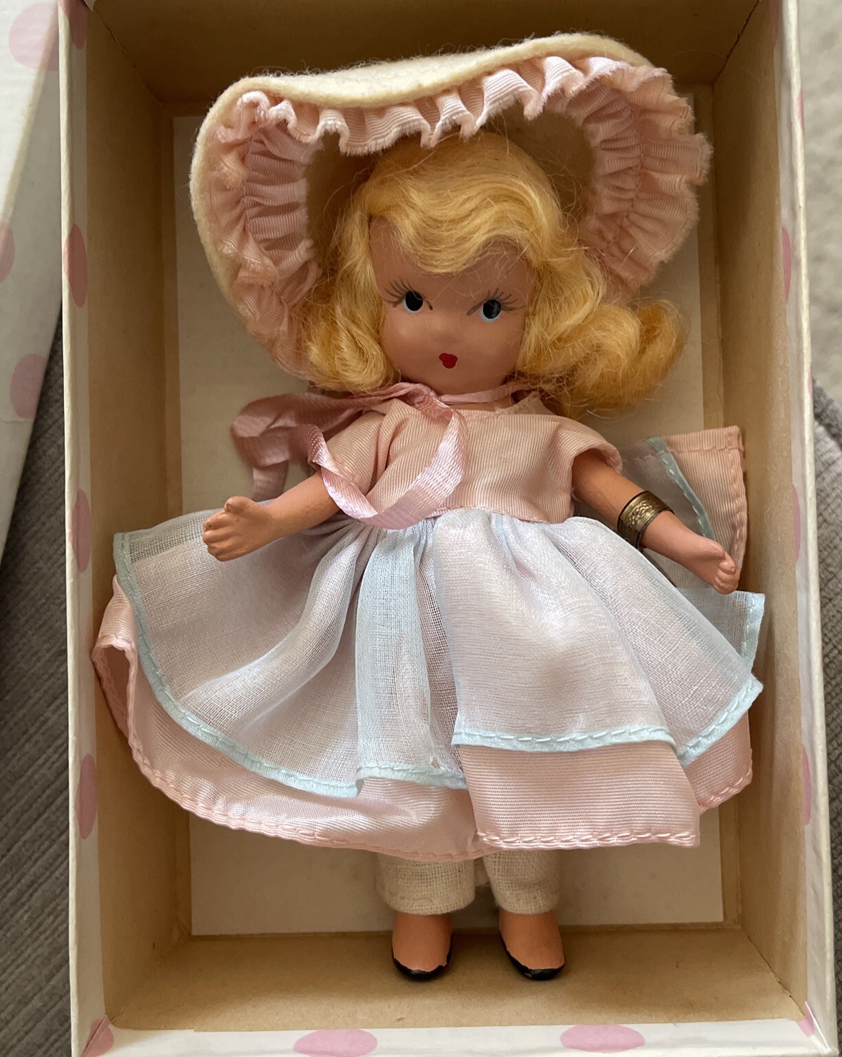 Vintage Bisque 5 1/2" NANCY ANN STORYBOOK DOLL #130 DAINTY DOLLY | eBay