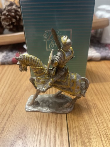 Summit Collection Medieval Knight on Horse w/Sword & Shield Statue USED ...