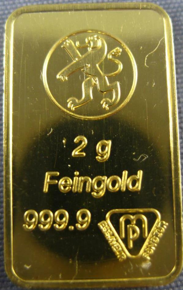SUISSE 24KT FEIN GOLD 3D CLASSIC 2.0G LION BAR COIN 26868 | eBay
