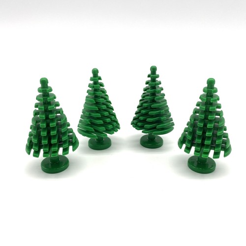 Lego Vintage Green Large Cone Shape Tree Part Castle Train Town 3471 ...