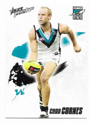 2010 AFL SELECT PRESTIGE PORT ADELAIDE CHAD CORNES # 127 CARD | eBay ...