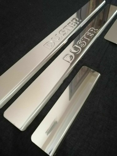 New Dacia Duster 2018 Up Chrome door sills scratch protection 4 doors S ...