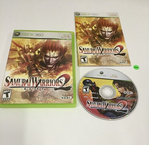 Samurai Warriors 2 (Xbox 360) Complete w/ Manual & Case, Tested Game ...