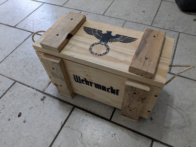 Nazi Germany - Ammo Storage Crate/Box (Custom Label/Logo Options) | eBay