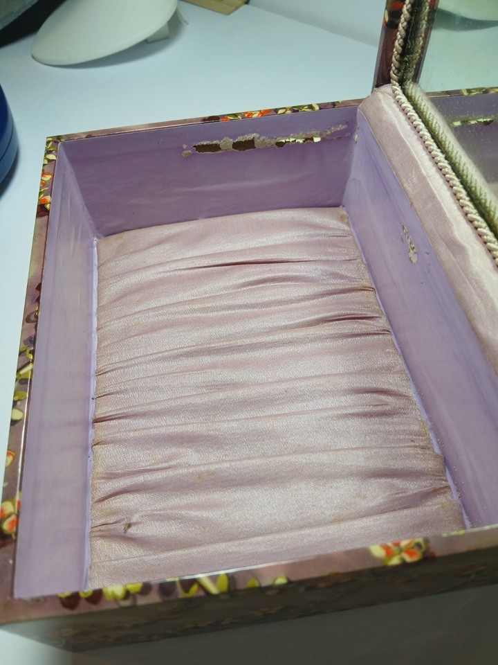 Victorian Antique Celluloid Vanity Jewelry Dresser Sewing Box 1880s ...