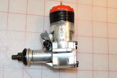 Vintage McCoy 35 Red Head Model Airplane Control Line Nitro Glow Engine ...