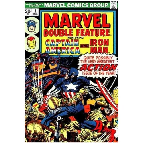 Marvel Double Feature #3 Marvel comics Fine Full description below [m^ | eBay