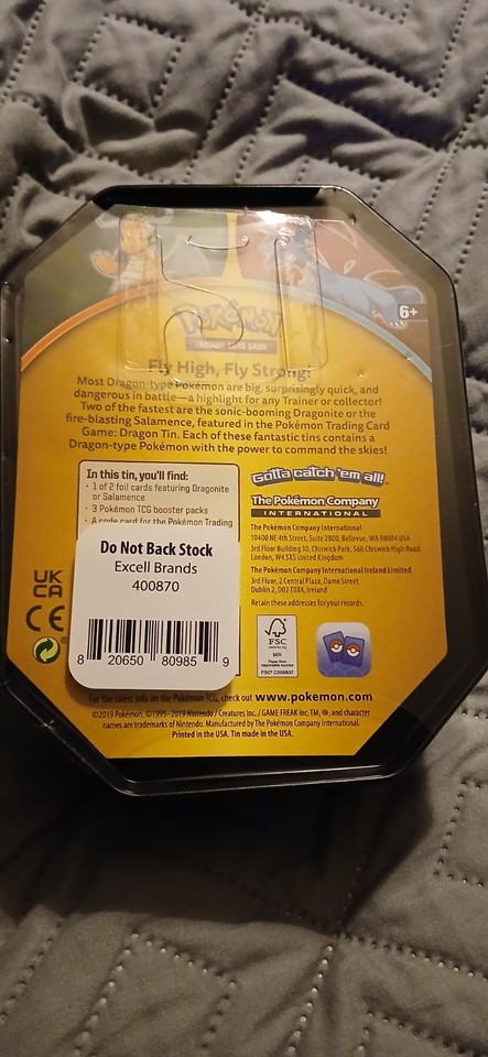 pokemon dragonite tcg tin factory sealed | eBay