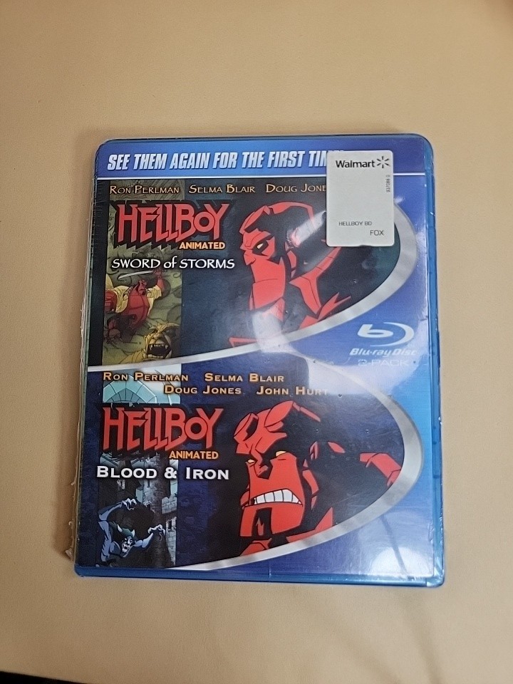HellBoy Animated: Sword of Storms & HellBoy Animated: Blood & Iron (Blu ...