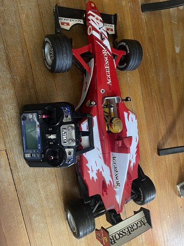 1/6 Or 1/8 Formula F1 Car RC 30ish Inches With New 2.4 GHz Radio ...