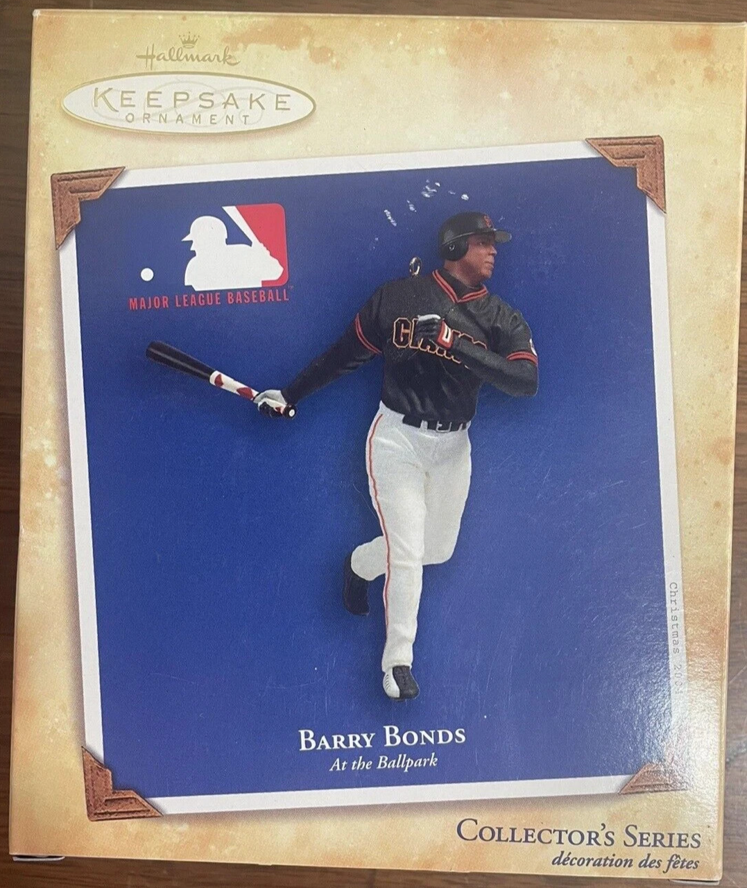 2004 Hallmark Keepsake Barry Bonds “At the Ballpark” Giants Ornament ...