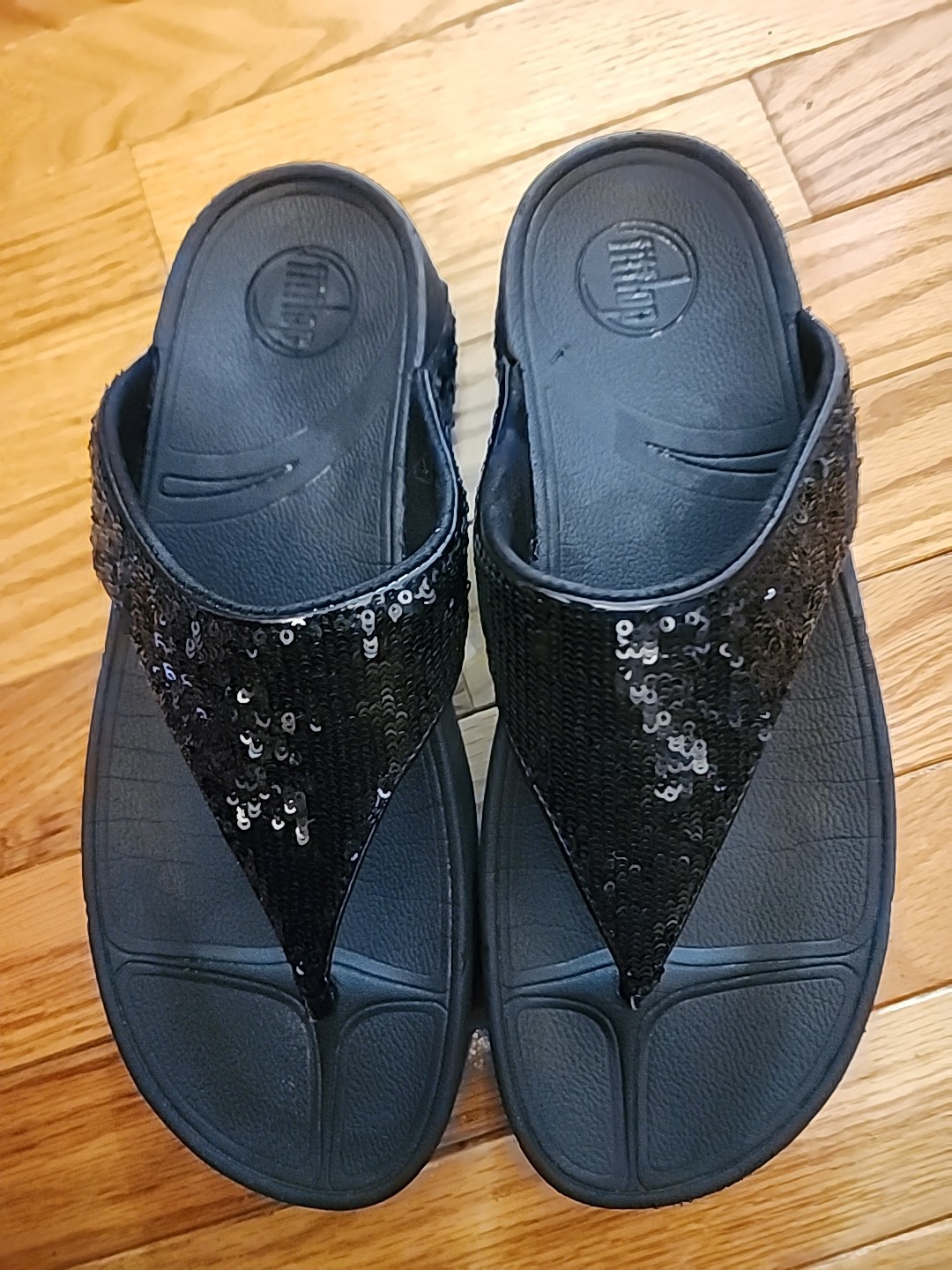 FITFLOP Black Electra Strata Sequin Embilished Women … - Gem