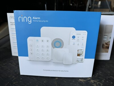 Ring Alarm 8-Piece Security Kit 2nd Gen Home Security System - NEW ...