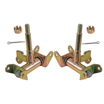 Front Steering Knuckle Spindle For Drum Brake ATV Go Kart Quad Buggy ...