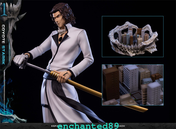 MH Studio Bleach 1/6(1/8) Espada No1 Coyote Starrk Resin Painted ...