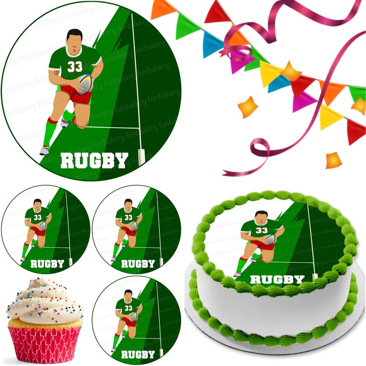 Rugby Ball Cake