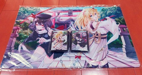 Yu-Gi-Oh Sentou Hime Rei Rose Sleeve Playmat Japanese Shrine Maiden ...