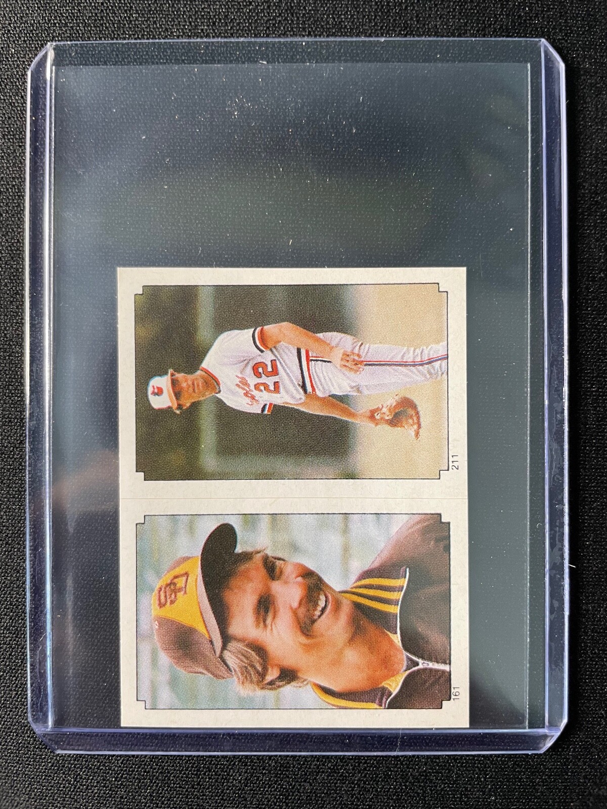 1984 Topps Album Stickers Gary Lucas/Jim Palmer #161/211 Padres/Orioles ...