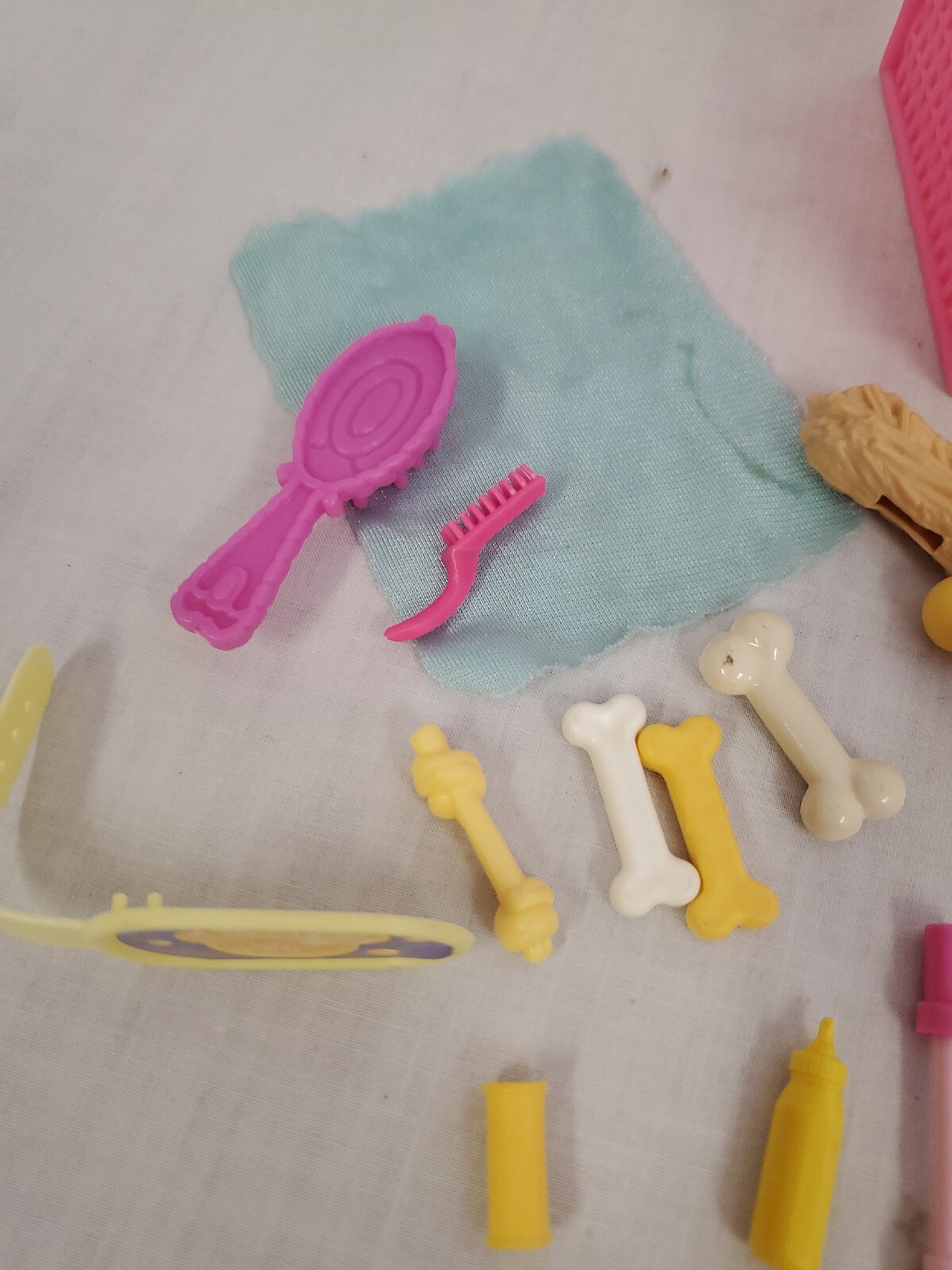 VTG MIX LOT LPS Tag My Lovely Pets- Dog Bones Magnet Carrots- Carrier ...