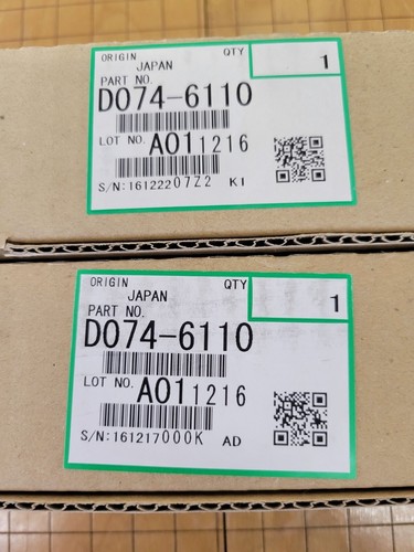 Genuine Ricoh D074-6110 Paper Opposed Roller in ITB | eBay
