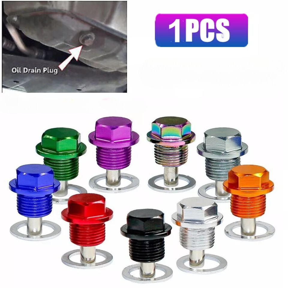 Magnetic Engine Oil Pan Sump Drain Plug Nut Bolt M12 M14 M16 M18 M20 ...