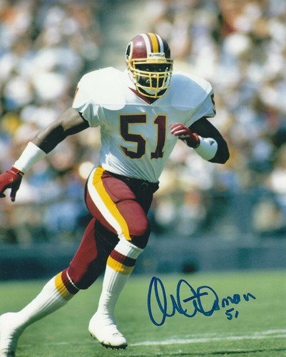 Signed 8x10 MONTE COLEMAN Washington Redskins Autographed photo - w ...