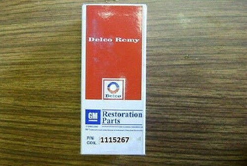 67 Ignition Coil 267 Delco V8 Delco Remy Camaro Chevelle Impala Chevy ...