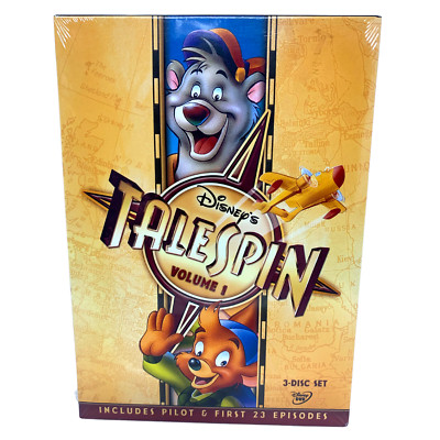 Disney TaleSpin Volume 1 (DVD) Disney TV Series Boxset Brand New and ...