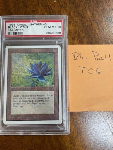 Magic the Gathering PSA 10 Unlimited Black Lotus | eBay
