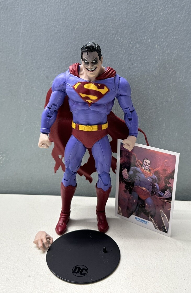 Mcfarlane DC Multiverse Superman The Infected 7” Action Figure ...