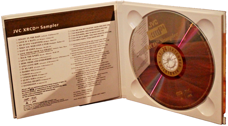 XRCD CD SVCD-1049: JVC XRCD²⁴ Sampler - Various Artists - 2004 JAPAN NM ...