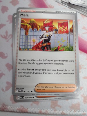 Pokemon x4 Mela Supporter New Paradox Rift CARD IN HAND Pack Fresh | eBay