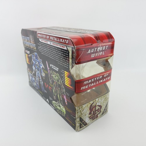 Transformers Whirl & Bludgeon Box Insert Instructions ROTF Master Of ...