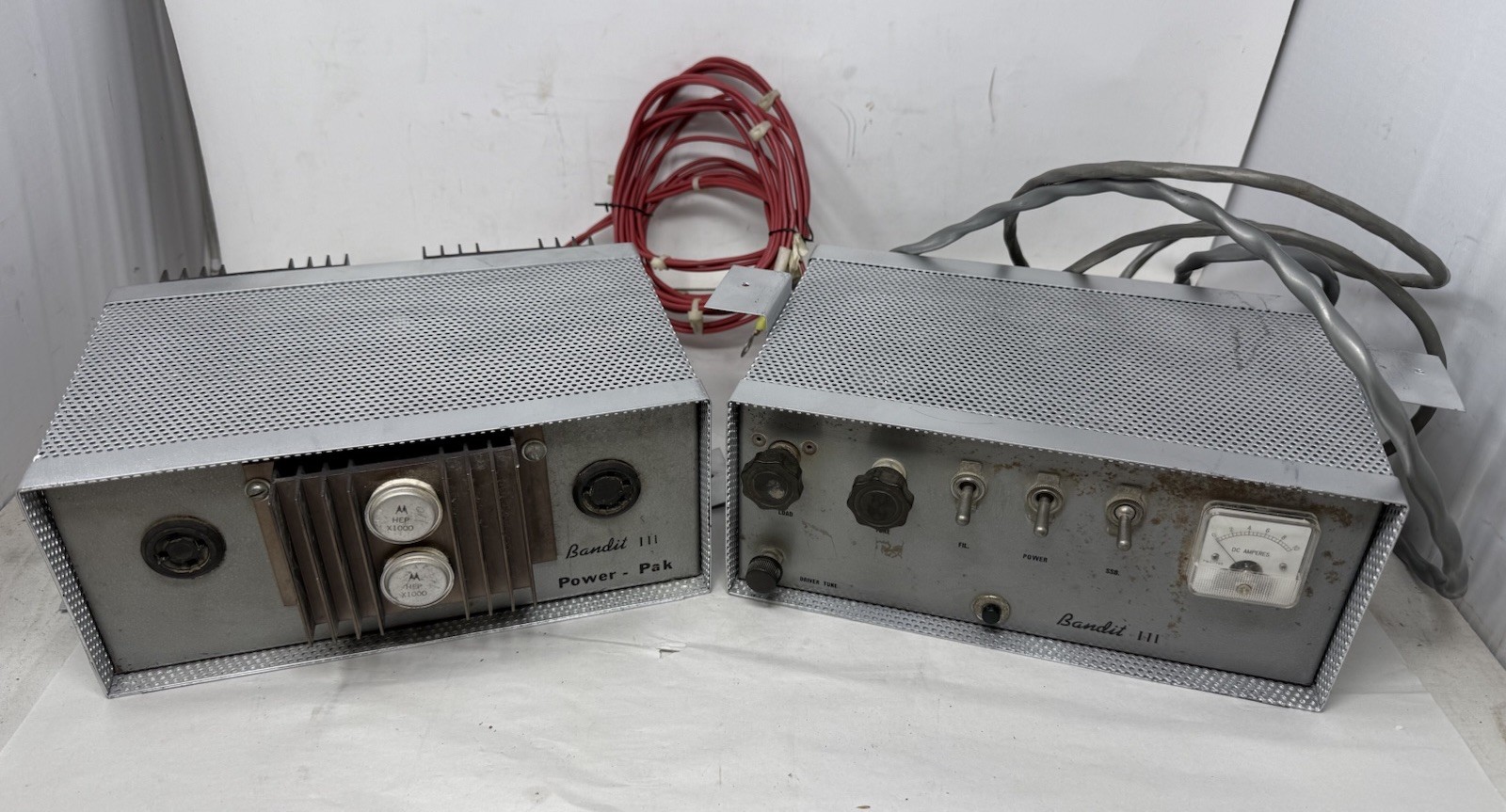 D&A Manufacturing Bandit III Tube Type CB Radio Amp With Power Pak Rare ...