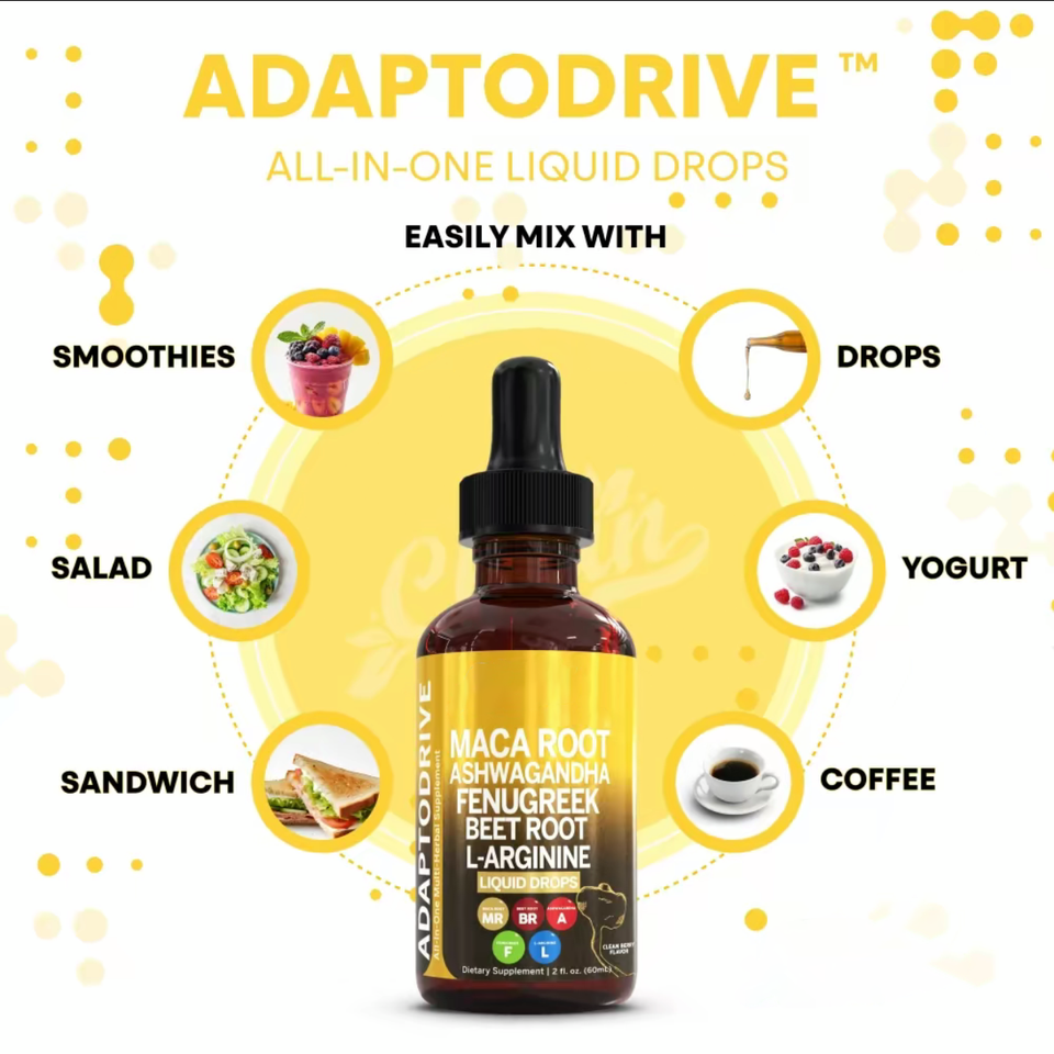 Organic Maca Root Liquid Drops with Ashwagandha,Fenugreek,Beet Root and ...