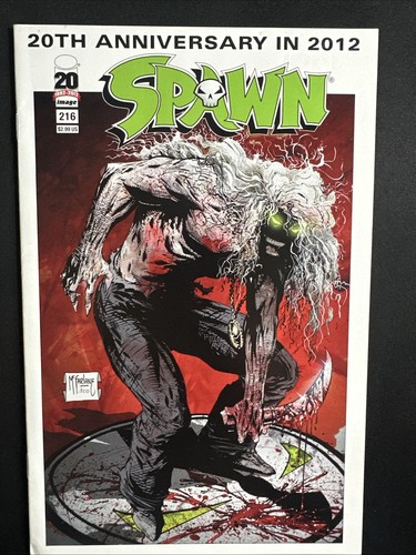 Spawn #216 2012 Image Comics 1st Print Todd Mcfarlane Low Print Run ...