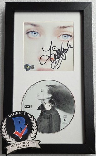 FIONA APPLE CD DISPLAY BECKETT COA AUTOGRAPHED TIDAL ALBUM SIGNED ...