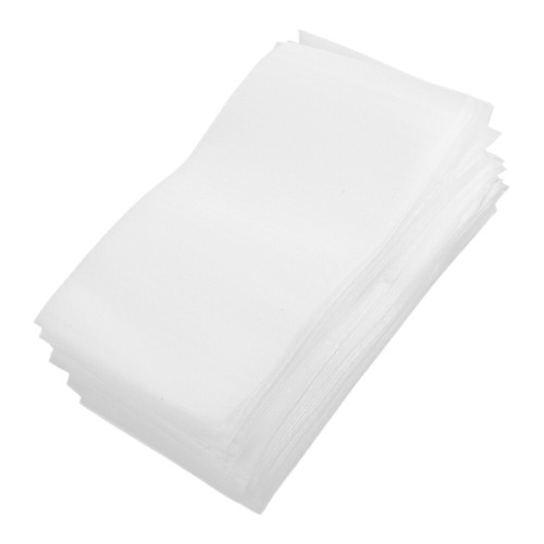 100 Pcs Shockproof Packaging Bag Protective Dish Pouches Bubble Buffer ...