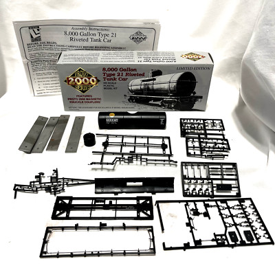 Proto 2000 8,000 Gallon Type 21 Riveted Tank Car Shell #1477 - NEW ...