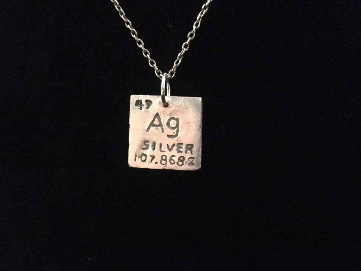 Silver Periodic Table Square