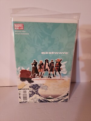 Nextwave #1, 2006, VF, Warren Ellis, Immonen, Elsa Bloodstone, Marvel ...